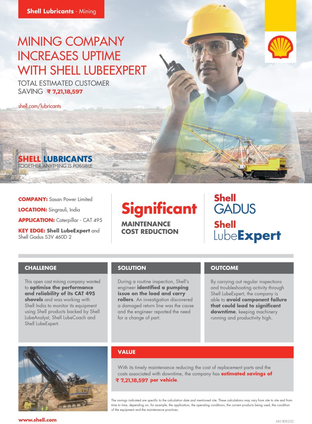 Mining Company Increases Uptime With Shell Lube expert