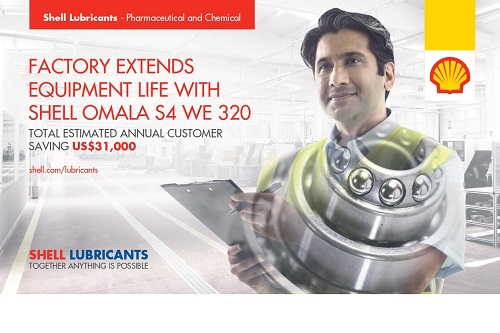 Factory Extends Equipment Life With Shell Omala S4 WE 320 Caravan Oils